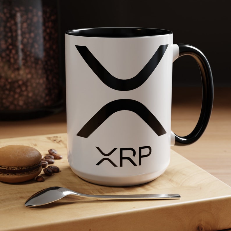 XRP Ripple X Logo | Cryptocurrency Accented Ceramic Mug | Bitcoin ...