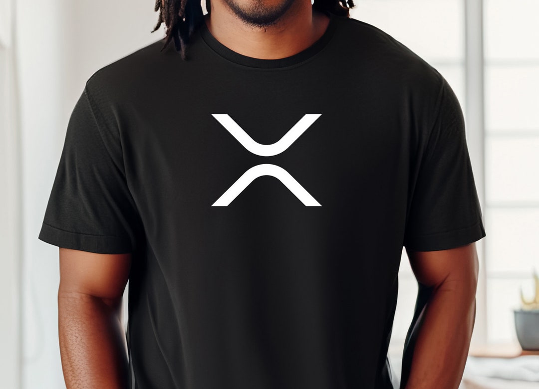 XRP X Logo T-shirt, Unisex Tee, Ripple XRP Shirt, Cryptocurrency ...