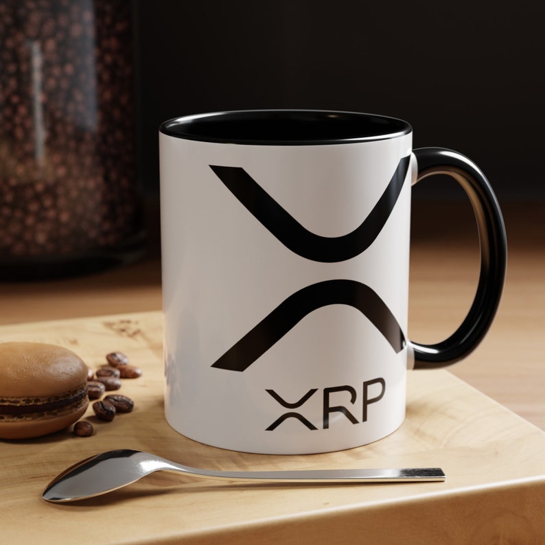 XRP Ripple X Logo | Cryptocurrency Accented Ceramic Mug | Bitcoin ...