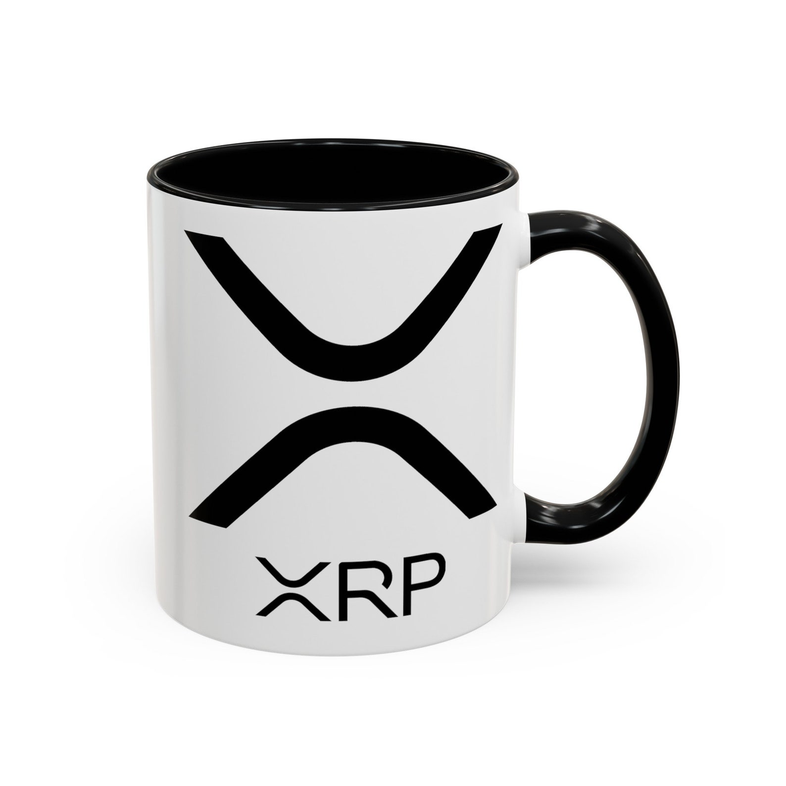 XRP Ripple X Logo | Cryptocurrency Accented Ceramic Mug | Bitcoin ...