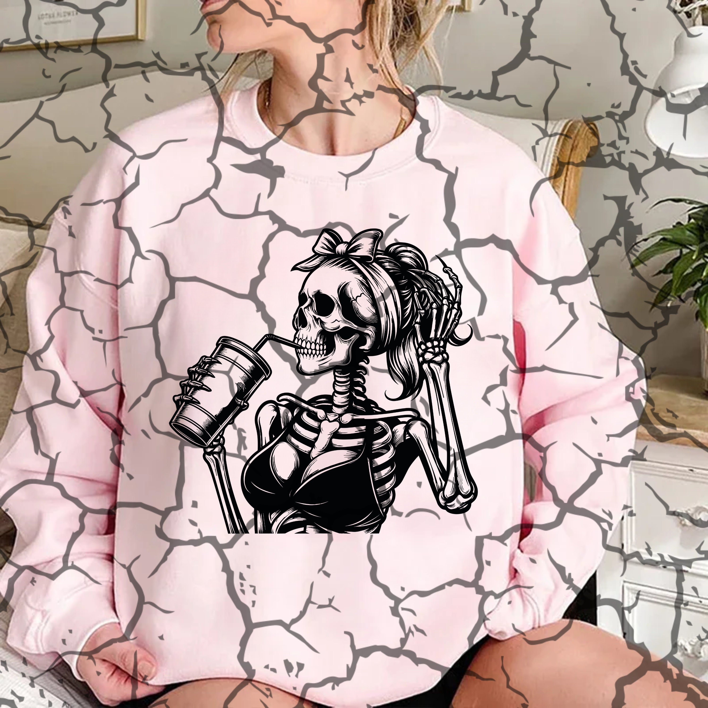 43 SKELETON WOMEN SVG, Skeleton Svg Bundle, Halloween Svg Skeleton Cut ...