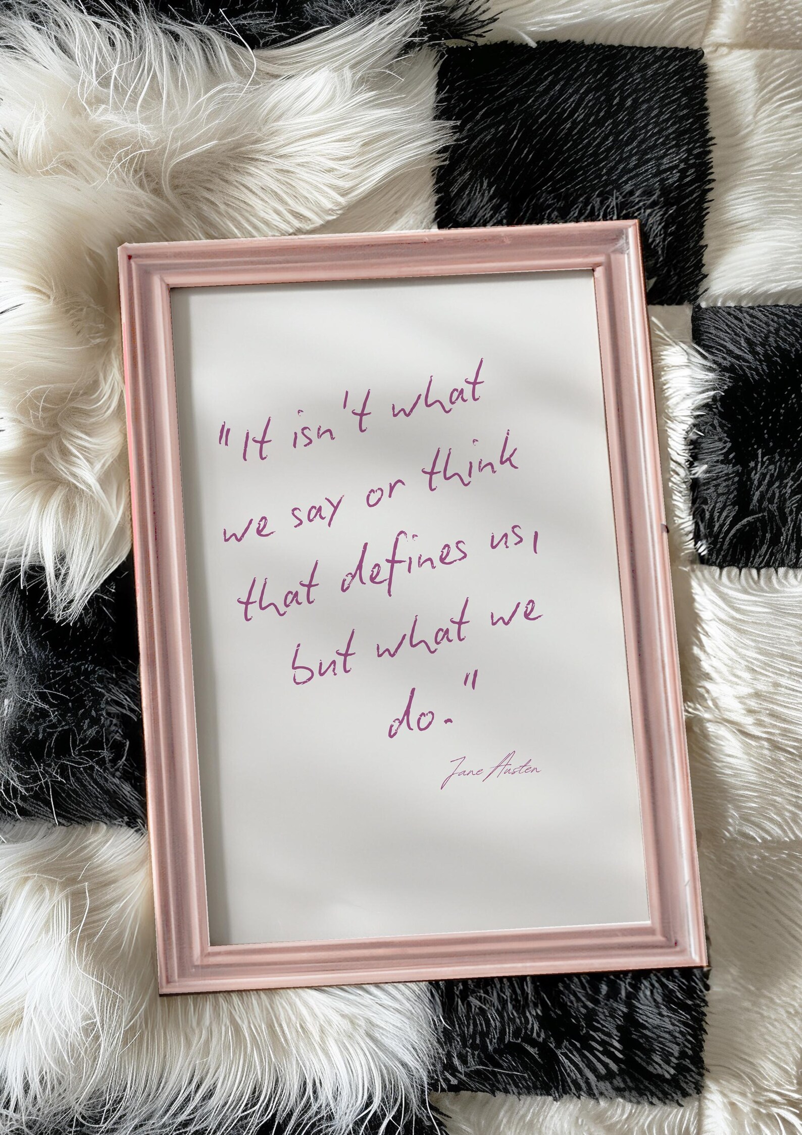 Jane Austen Quote | Famous Quote Poster | Printable Wall Art | Gift for ...