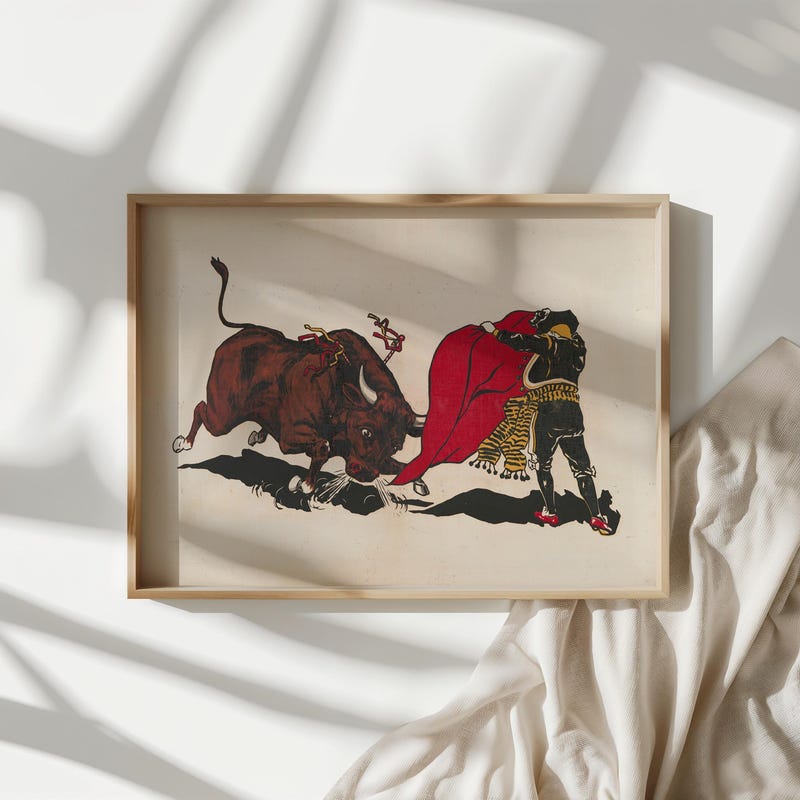Matador Art Vintage - Etsy