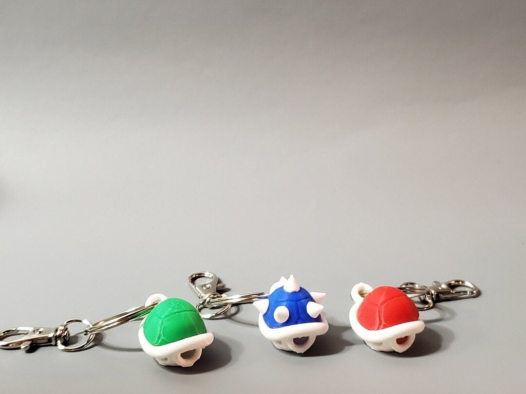 Koopa Shell Keychain - Etsy