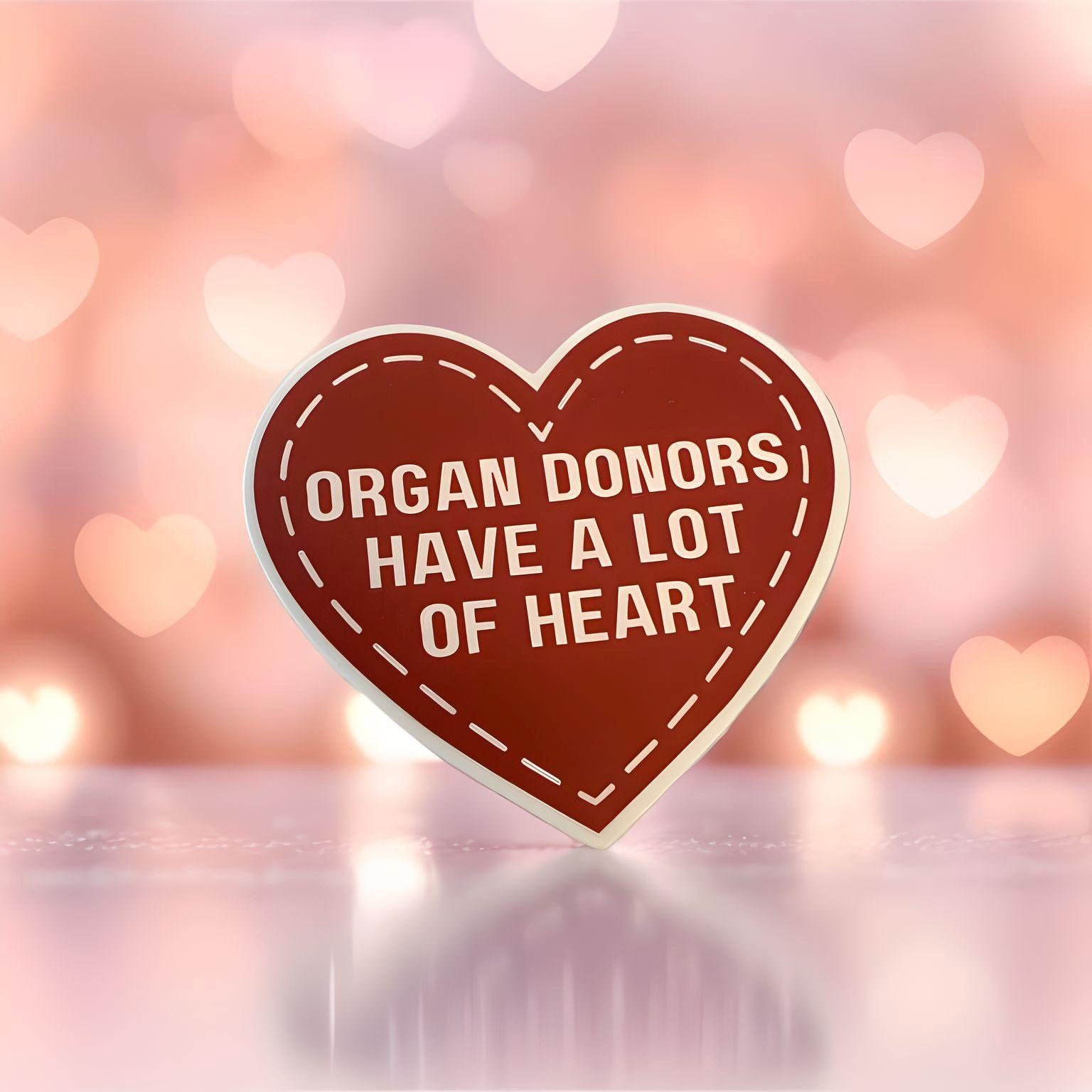 Organ Transplant Vinyl Sticker-organ Donors Have Heart - Etsy