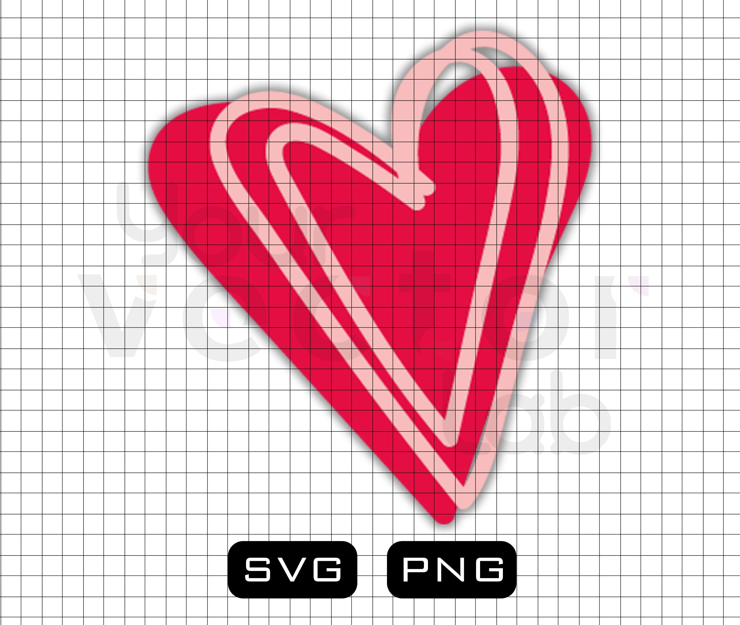 Heart SVG Digital Download - Etsy