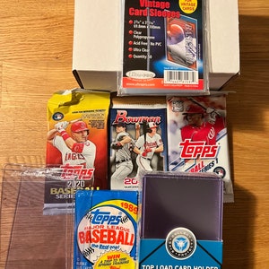 Baseball Packs, Supplies, and Bonus Box - Baseball Card Supplies and ...