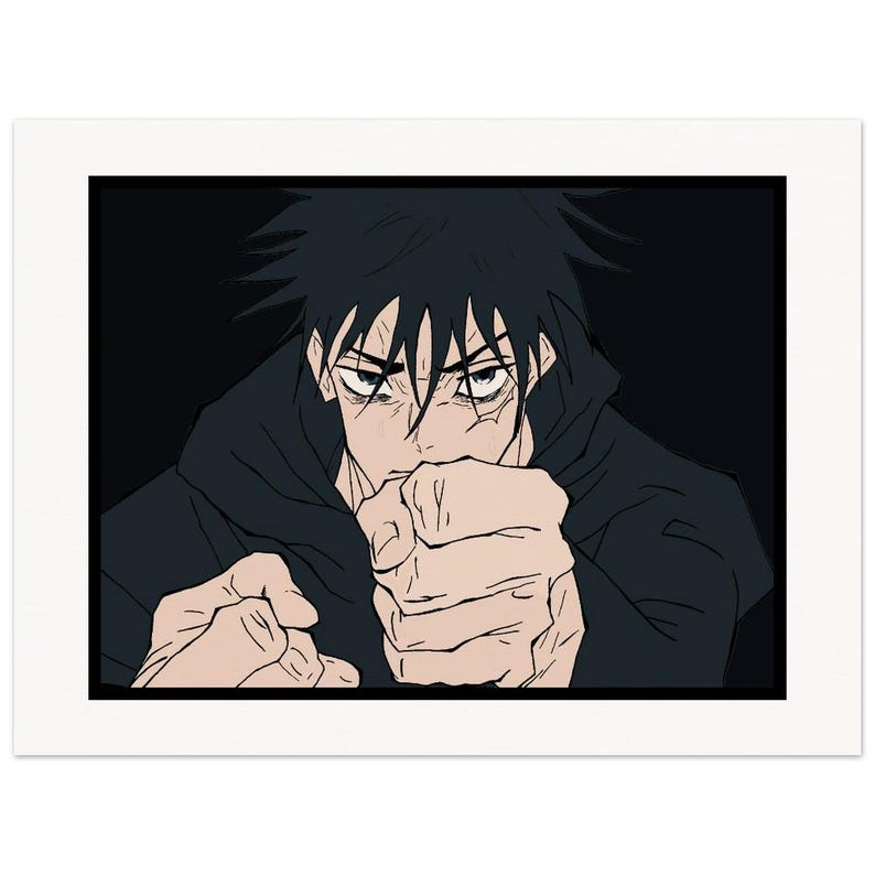JJK Jujutsu Kaisen Megumi Fushiguro Museum-quality Matte Paper Poster ...
