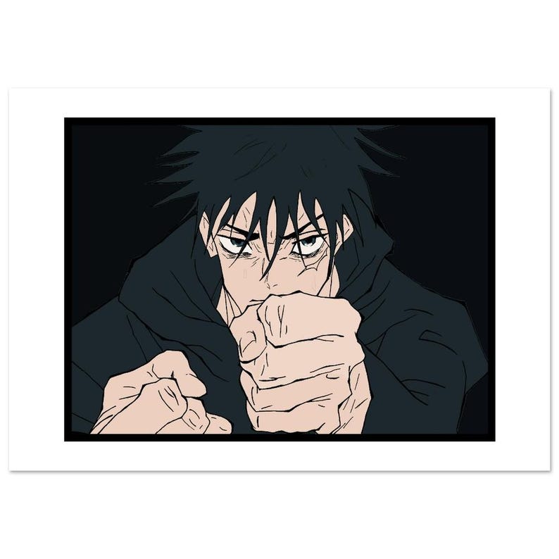JJK Jujutsu Kaisen Megumi Fushiguro Premium Matte Paper Poster - Etsy