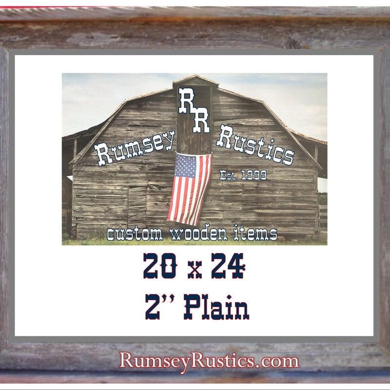20x24 Picture Frame - Etsy