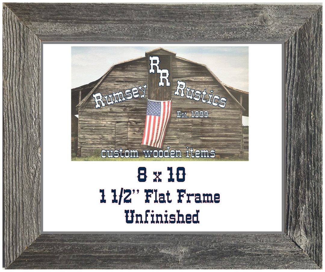 8 X 10 Rustic Barnwood Barn Wood Weathered Primitive Reclaimed Upcycled ...