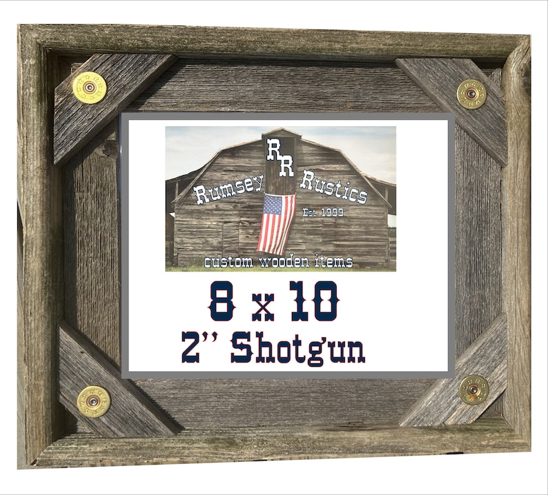 8 X 10 Shotgun Head Shell Rustic Barnwood Barn Wood Duck Bird Hunting ...