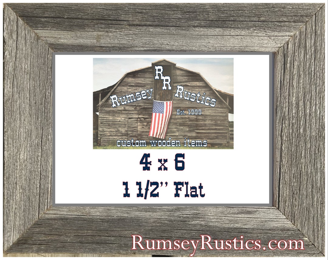 4 X 6 Unfinished Weathered Rustic Barnwood Barn Wood Weathered ...