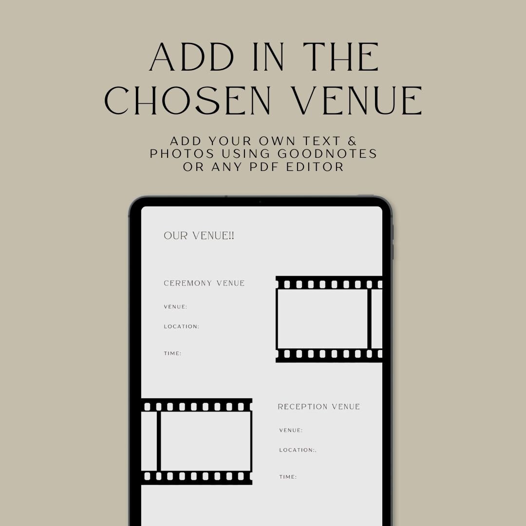 Wedding Venue Comparison Lists Printable Wedding Planner - Etsy