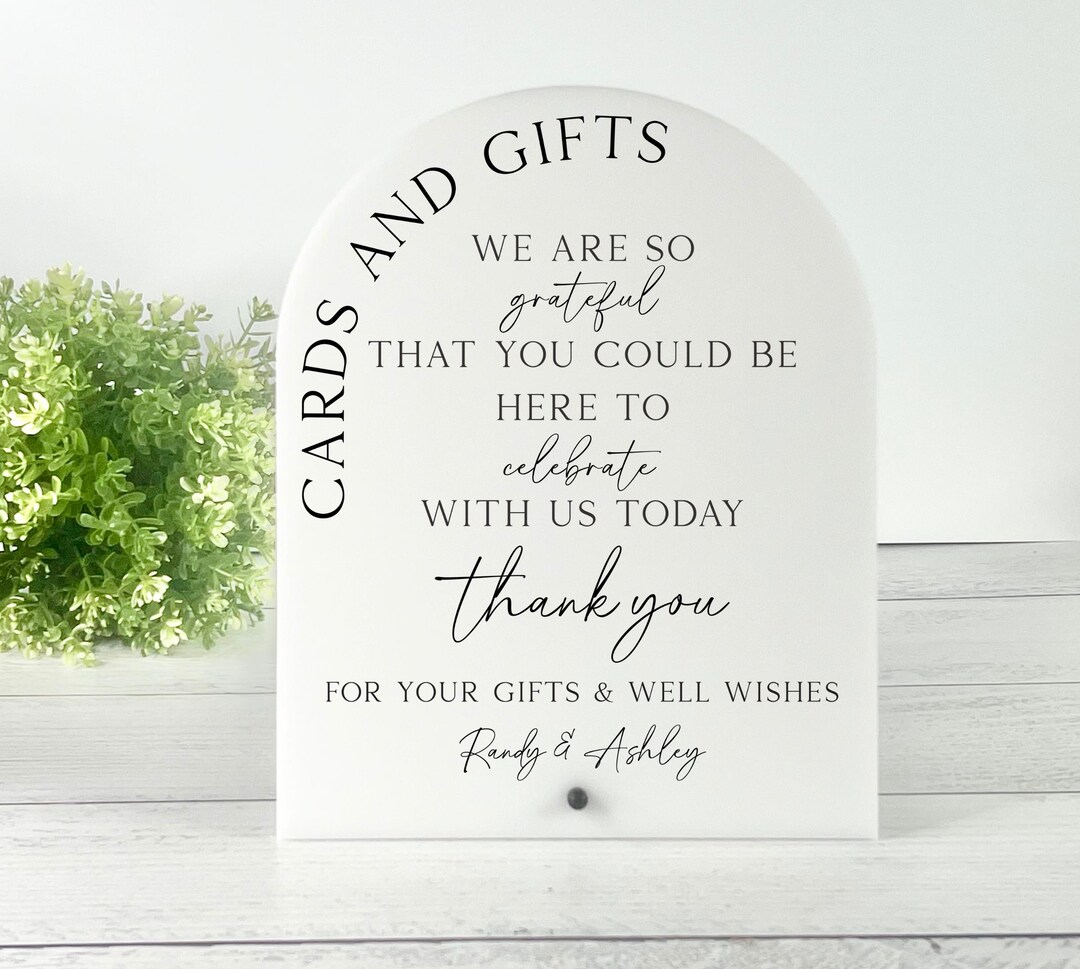 Cards and Gifts Wedding Sign, Cards Sign, Gifts Wedding Sign, Wedding ...