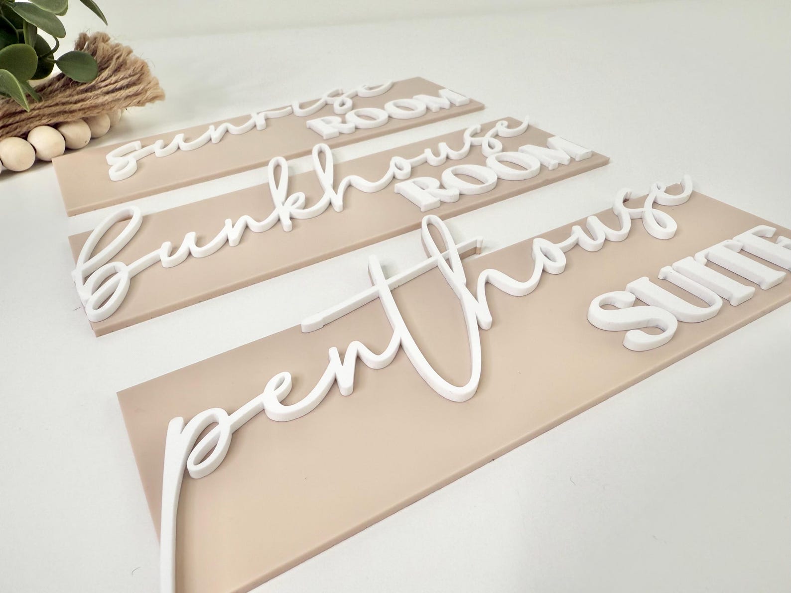 Custom 3D Hotel Room Sign: Personalized Door Plaque - Etsy