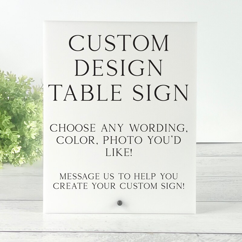 Birch Table Numbers - Etsy