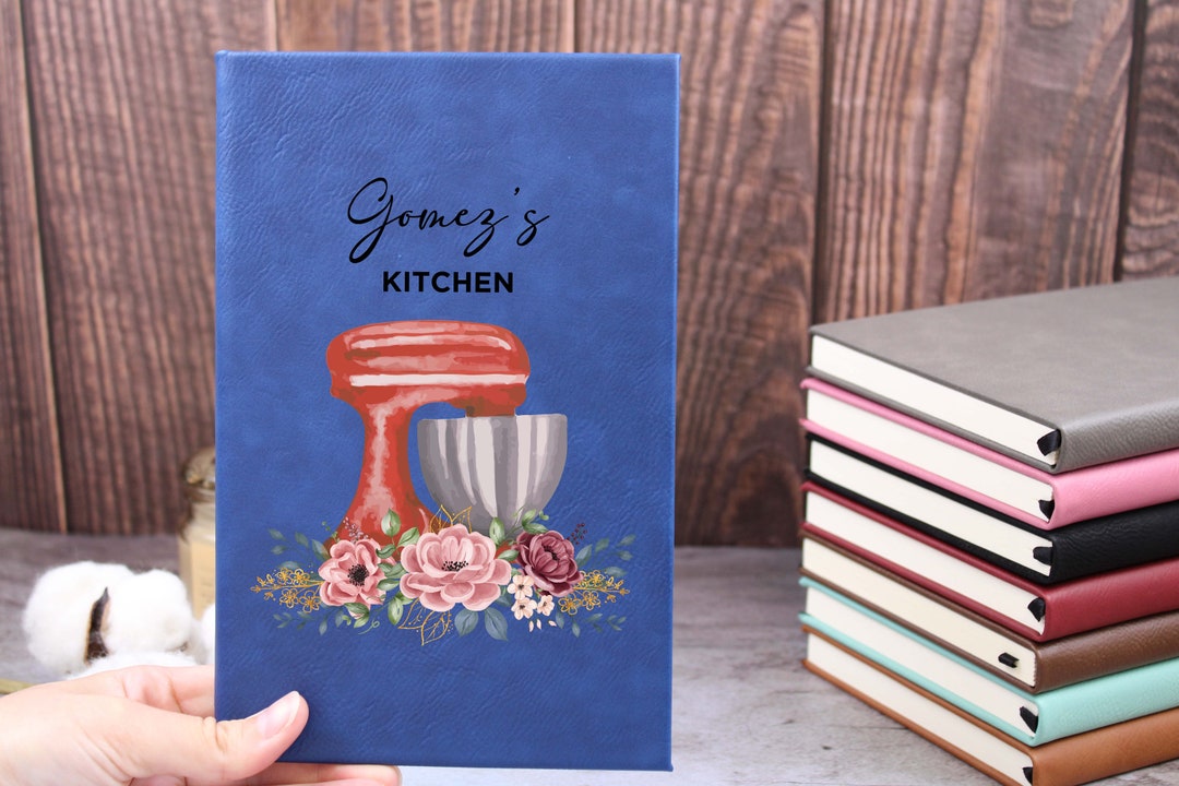 Custom Baker Gift, Personalized Gift for Mom, Cooking Notebook, Custom ...