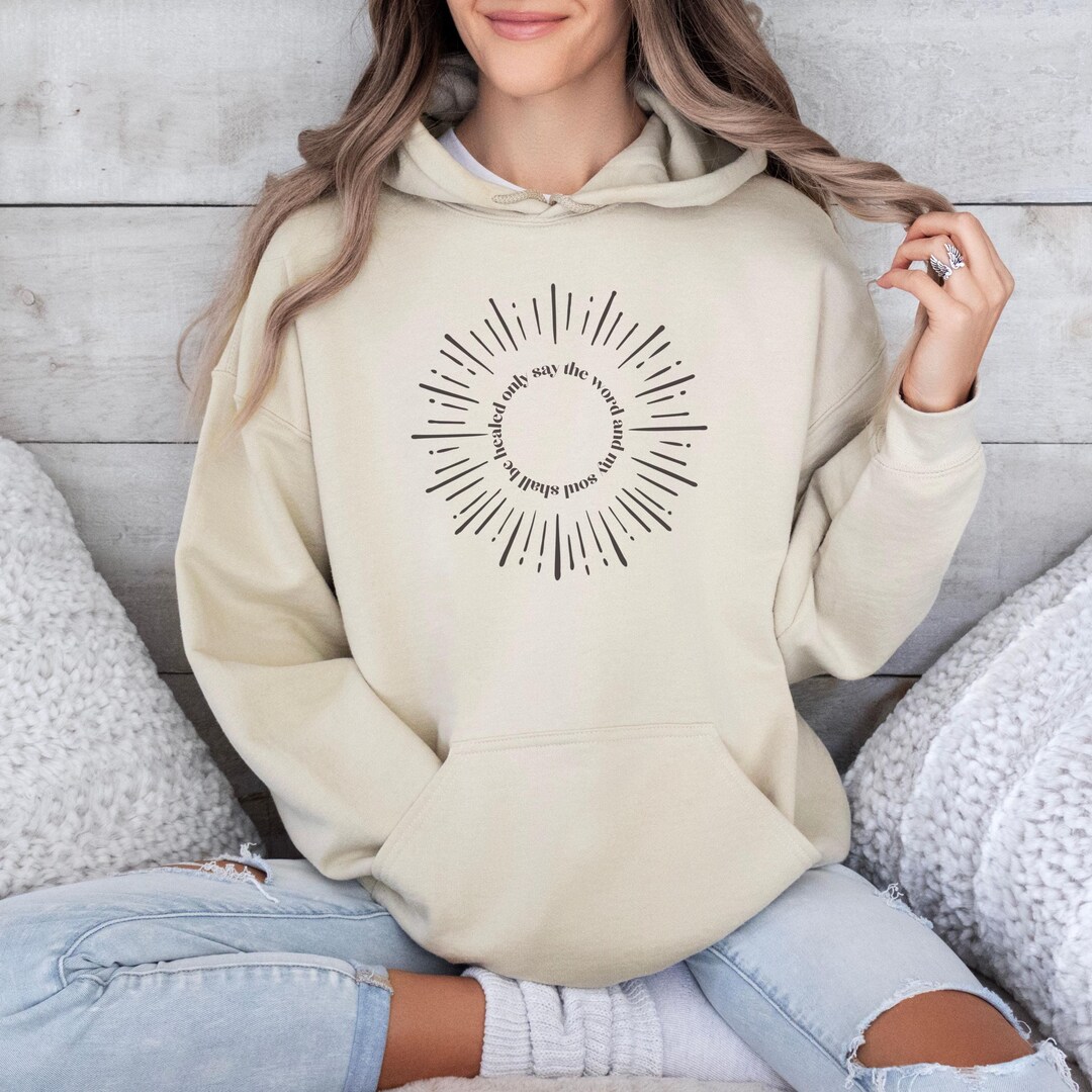Catholic Hoodie Catholic Mass Quote Sweatshirt Minimalist Catholic ...