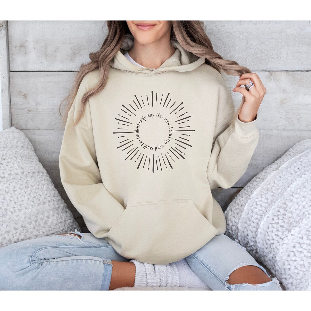Catholic Hoodie Catholic Mass Quote Sweatshirt Minimalist Catholic ...