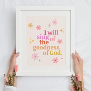 Christian Floral Art Christian Decor Christian Poster Christian ...