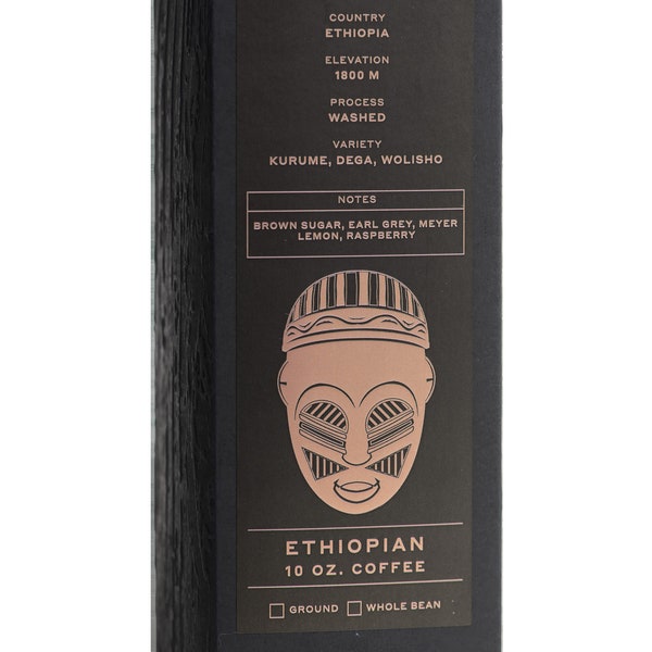 Ethiopian on Roasted Coffee Beans - Etsy
