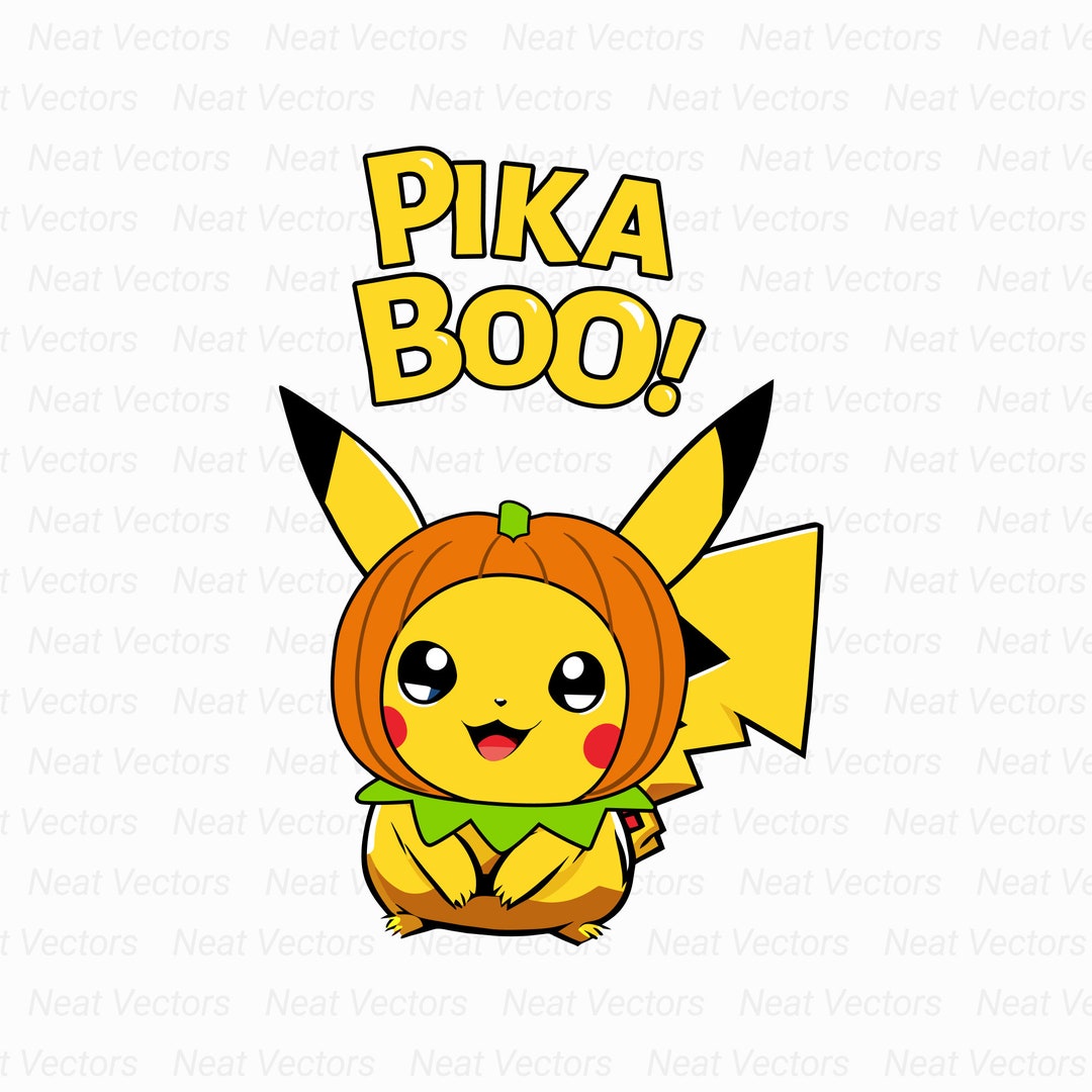 Pikachu SVG, Halloween Pikachu, Pikachu Pokemon Halloween SVG, PNG, Jpg ...