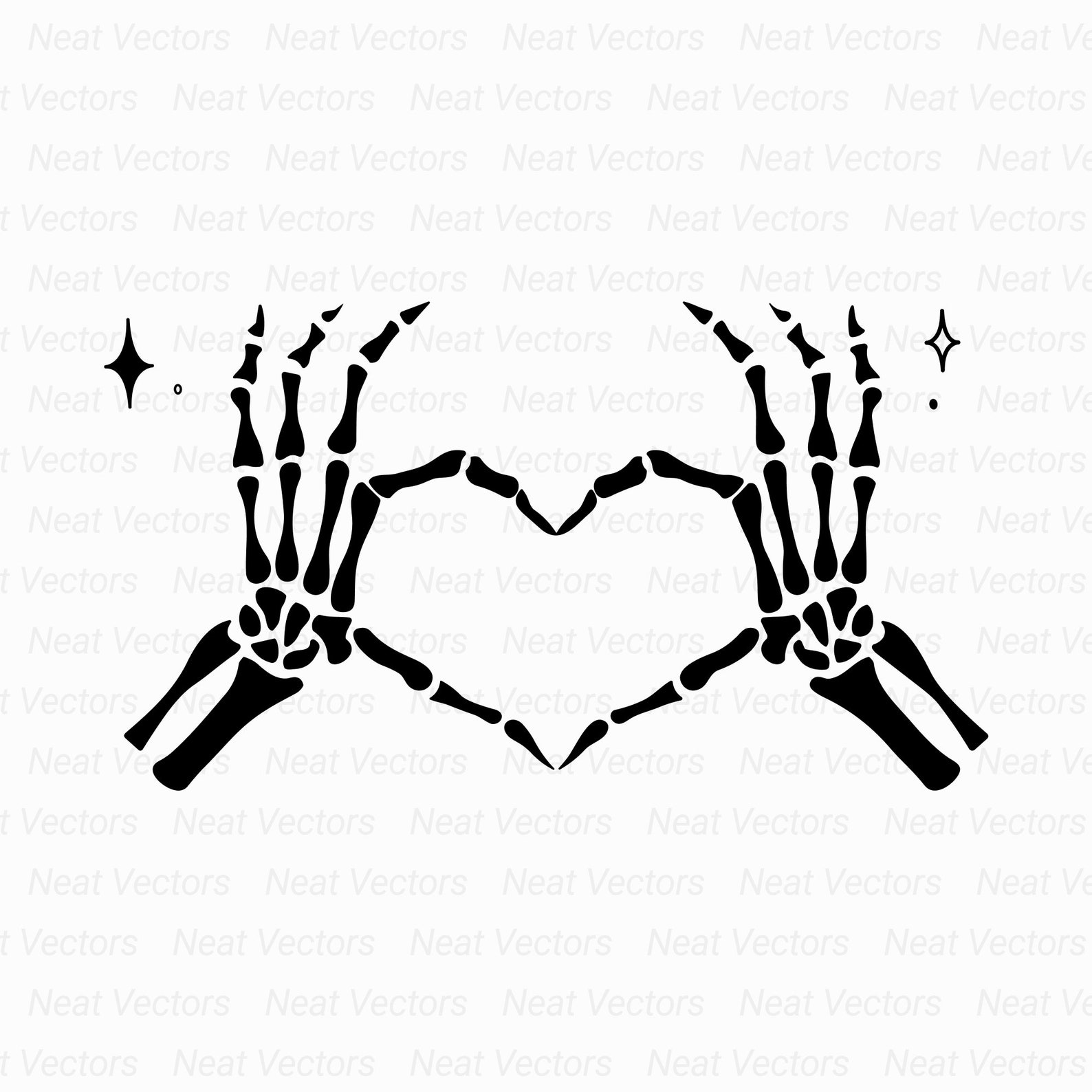 Skeleton Hand SVG, Skeleton PNG, Skull Skeleton Hand Clipart, Halloween ...