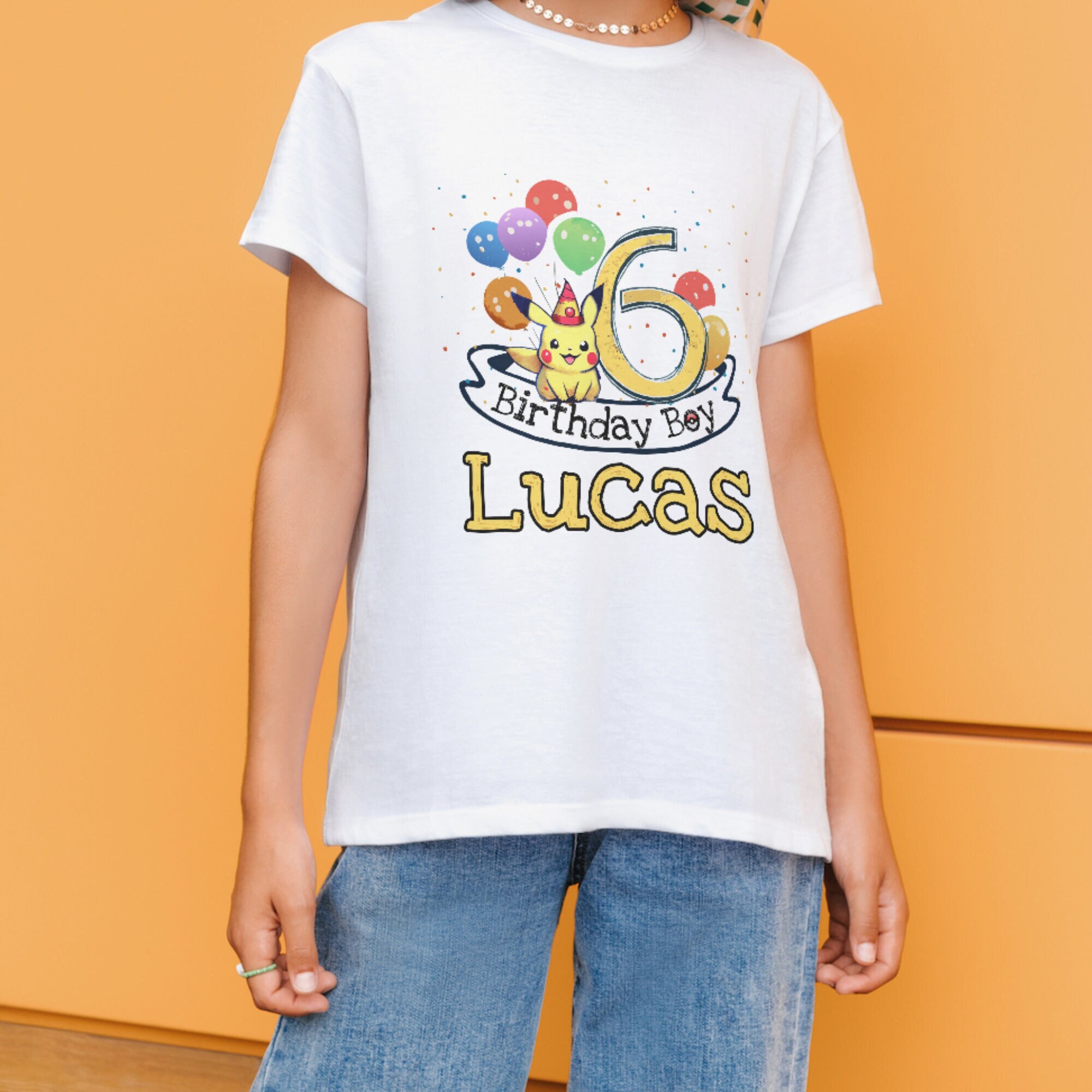 Pikachu, Custom Pikachu Birthday Design, Personalized, PNG, JPG ...