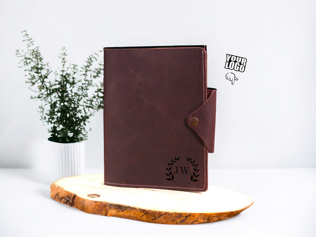Custom Leather Journal Cover: Personalized Leather Prayer Journal ...
