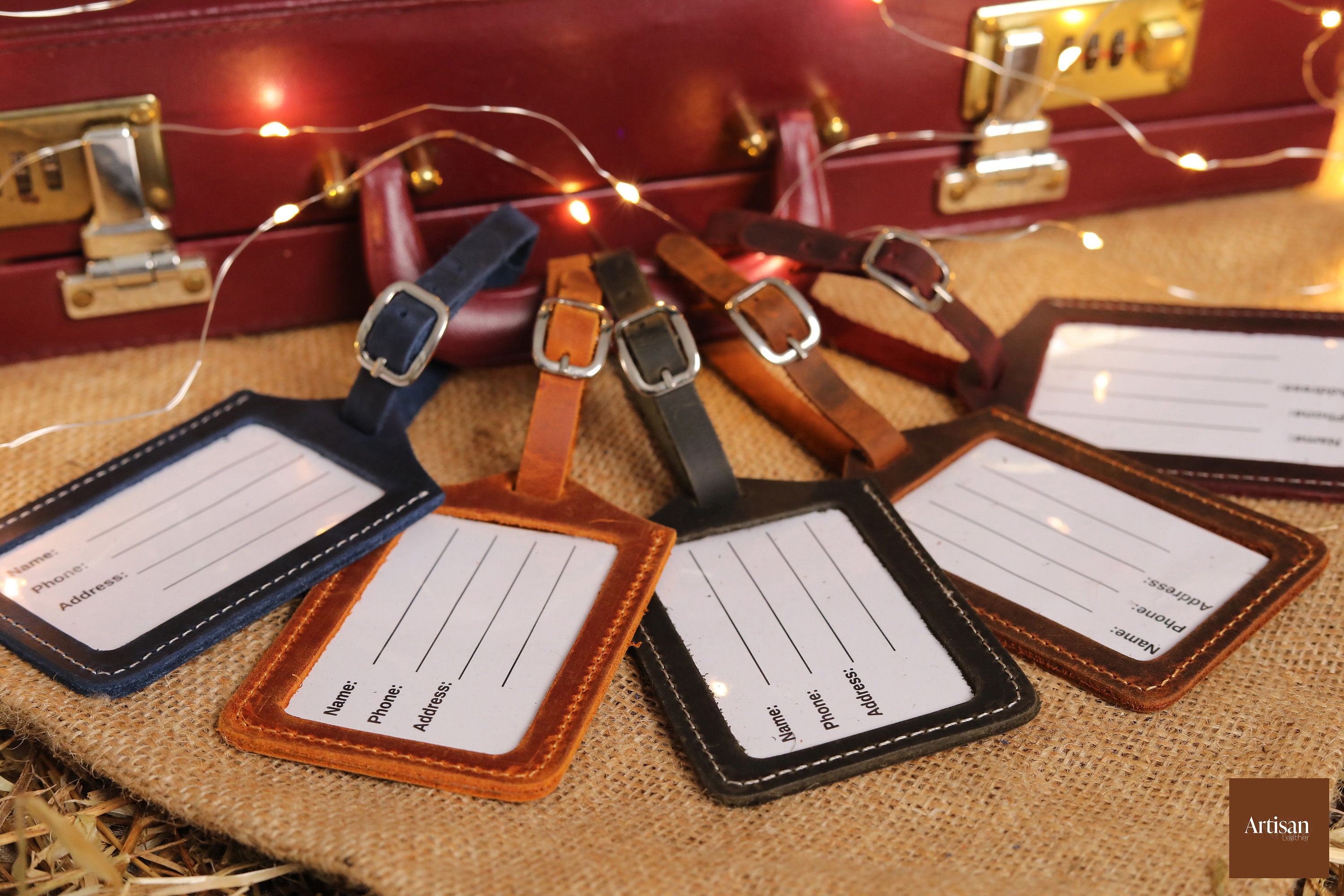Personalized Leather Luggage Tags, Leather Luggage Tags, Luggage Tags Leather Personalized ...