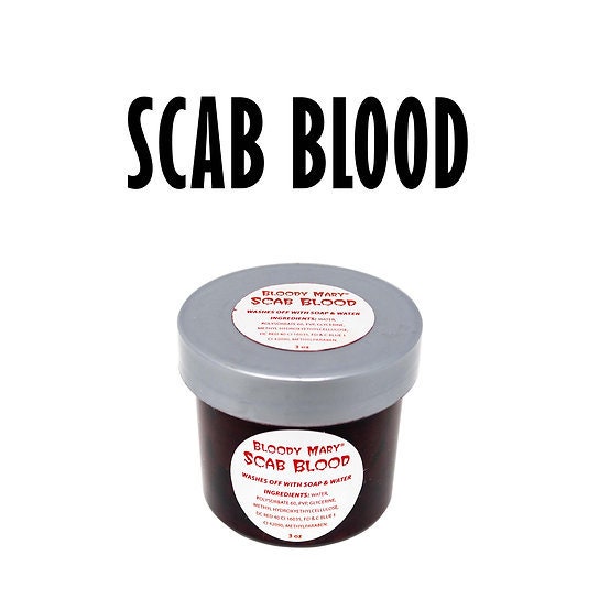 Fx-makeup by Bloody Mary Blood Scab Makeup-coagulated Blood-fake Scabs ...
