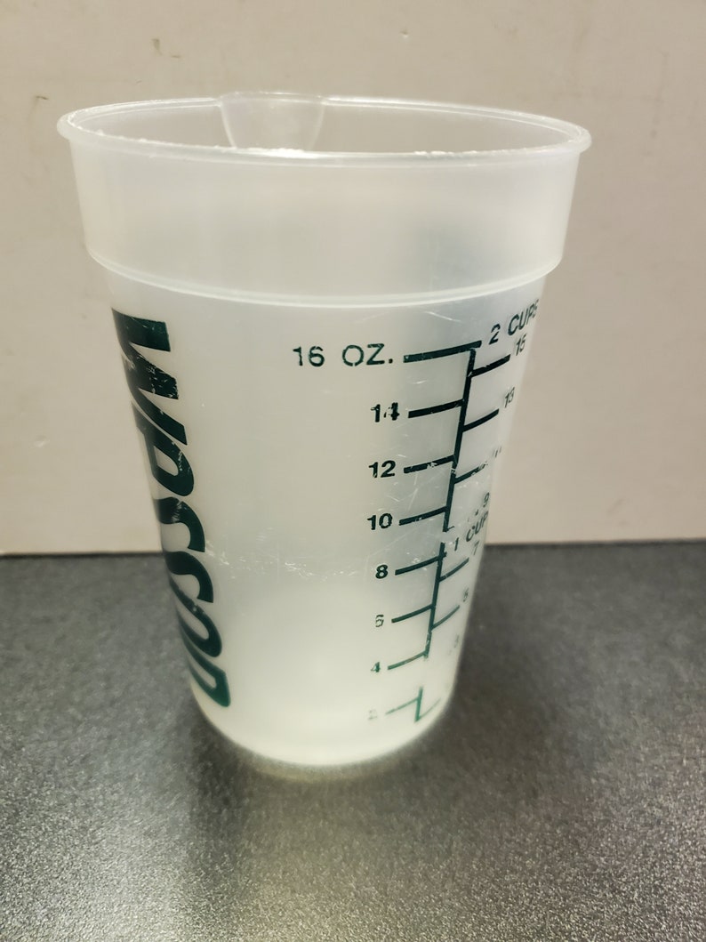 Vintage Plastic Wesson Oil Measuring Cup 2 Cup - Etsy