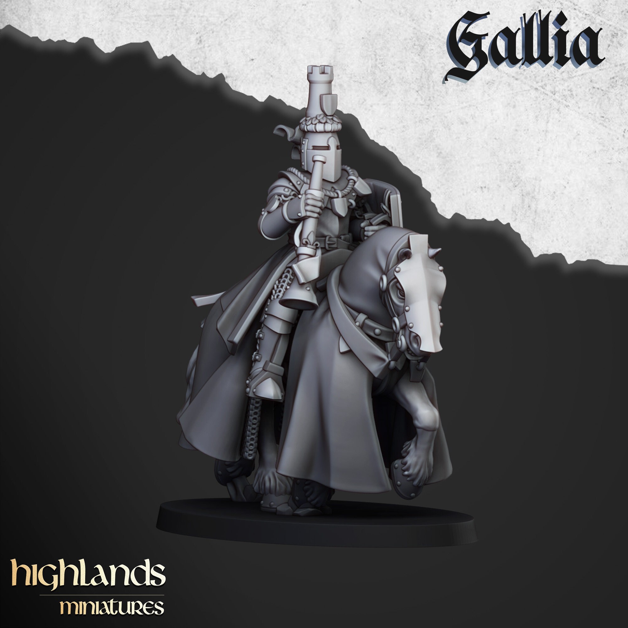 Knights of Gallia Highlands Miniatures feudal Arthurian Quest Lady ...