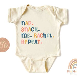 Nap Snack Ms. Rachel Repeat - Etsy