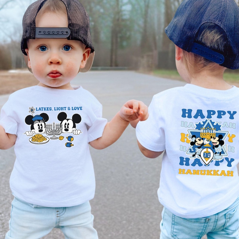 Mickey Mouse Hanukkah - Etsy