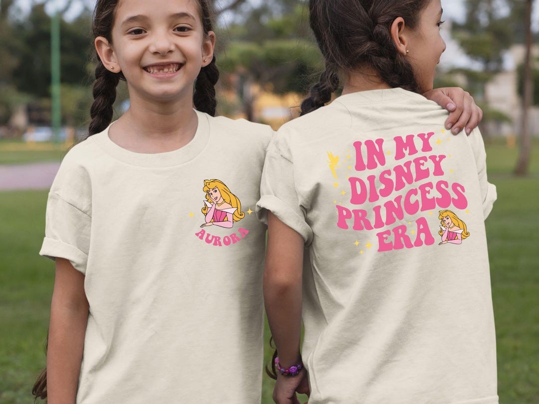 Disneyland in My Princess Era Girl Shirt, Birthday Gift for Kids ...