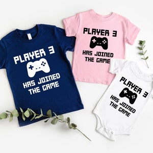 Newborn Gift - Player 3 Has Joined the Game Baby Onesie®, Computer ...