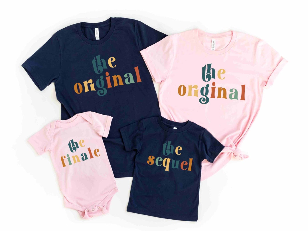 Matching Family Birthday Shirt, Original, Sequel, Finale Shirt, Mommy ...