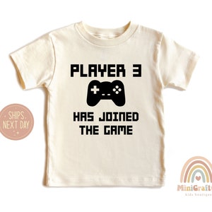 Newborn Gift - Player 3 Has Joined the Game Baby Onesie®, Computer ...