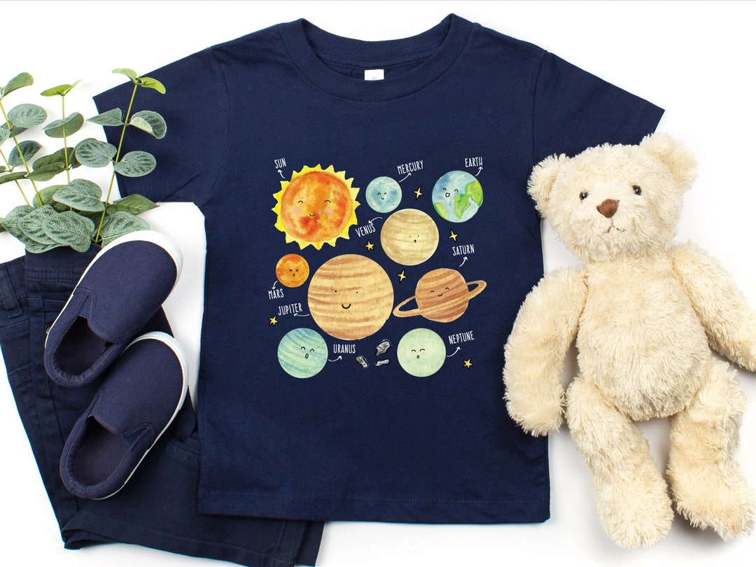 Solar System Shirt and Onesie®, Cute Planets Toddler & Youth Shirt ...