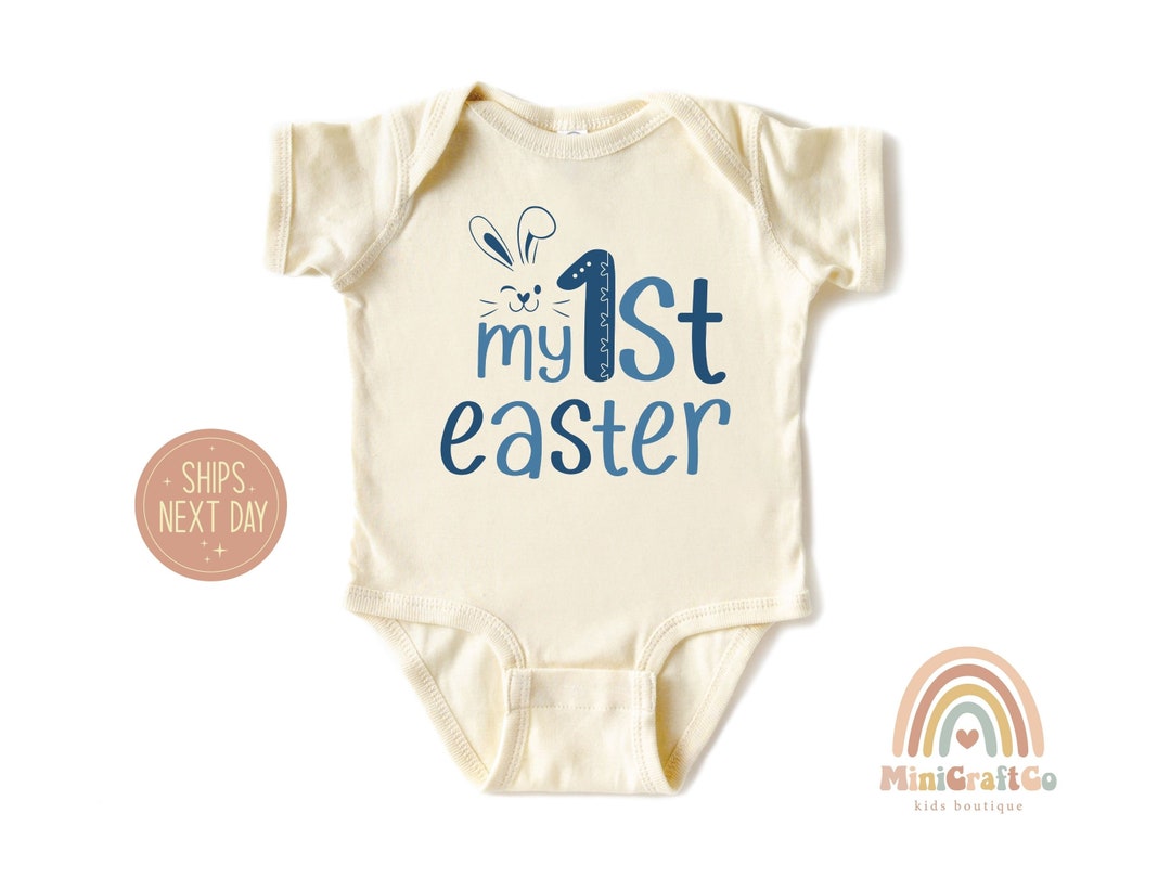 My First Easter Onesie®, Cute Spring Baby Bodysuit, Baby's First Easter ...