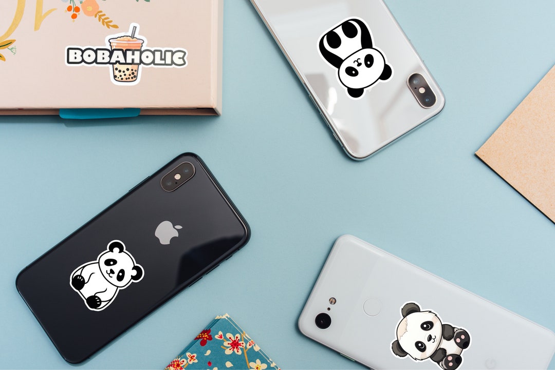 Panda Vinyl Sticker | Gifts | Kids | Kawaii | Cute | Anime | High ...