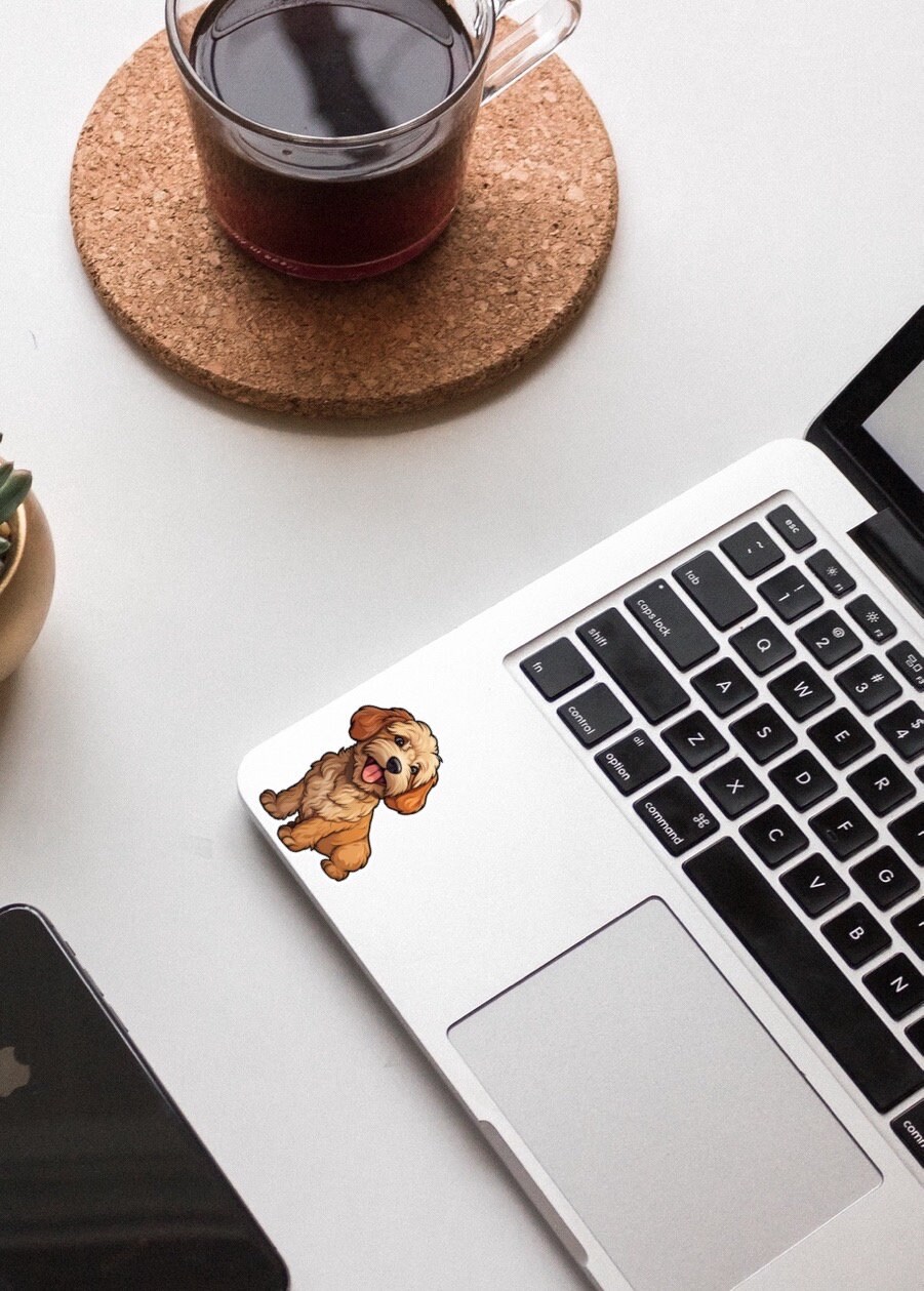 Labradoodle Vinyl Sticker High Quality Waterproof Tear - Etsy