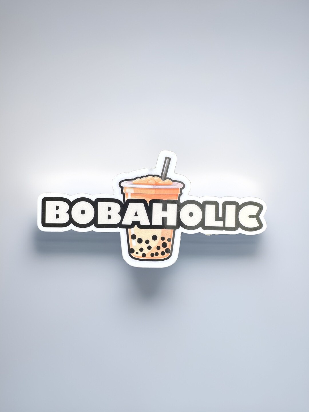 Bobaholic Vinyl Sticker | High Quality | Dishwasher Safe | Waterproof ...