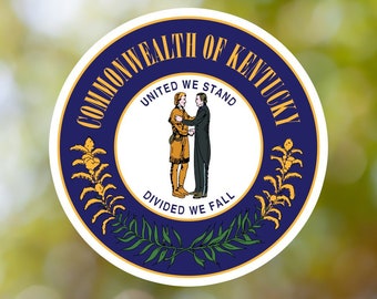 Kentucky KY State Outline Vinyl Decal Sticker - Etsy