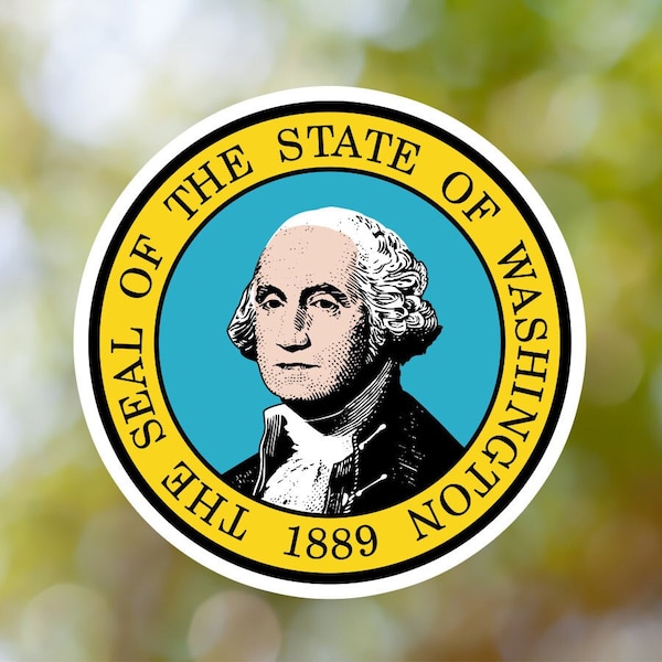 Washington Sticker - Etsy