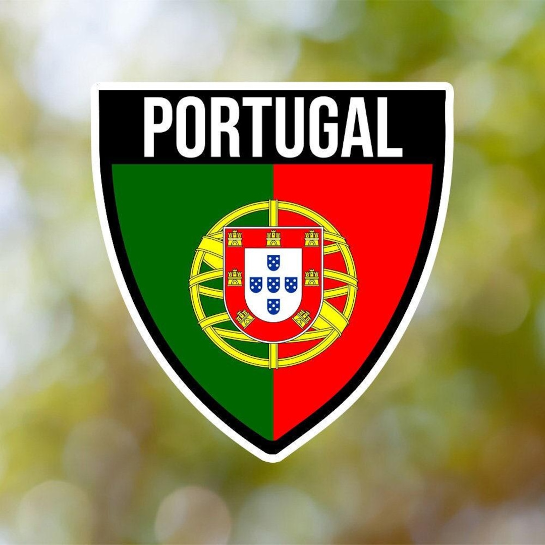 Portugal Sticker Shield Waterproof for Laptop, Car, Book, Water Bottle ...