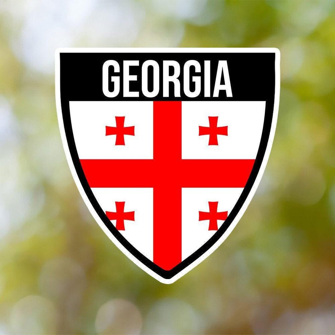 Georgia Sticker Shield Waterproof for Laptop, Car, Book, Water Bottle ...