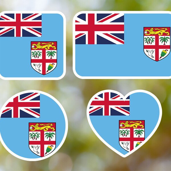 Fiji Sticker - Etsy